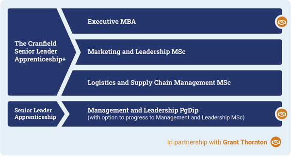 The Cranfield Senior Leader Apprenticeship+ Portfolio