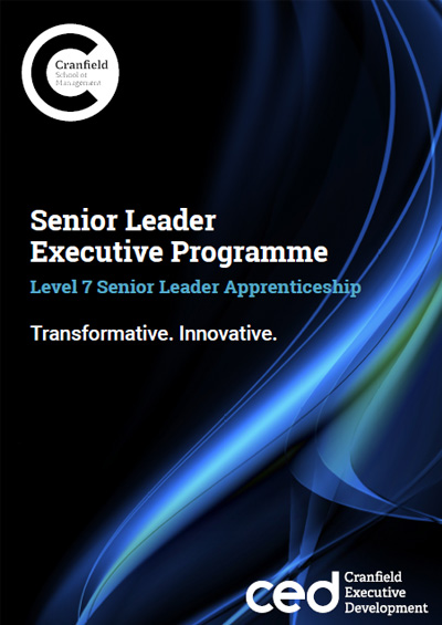 Senior Leader Executive Programme